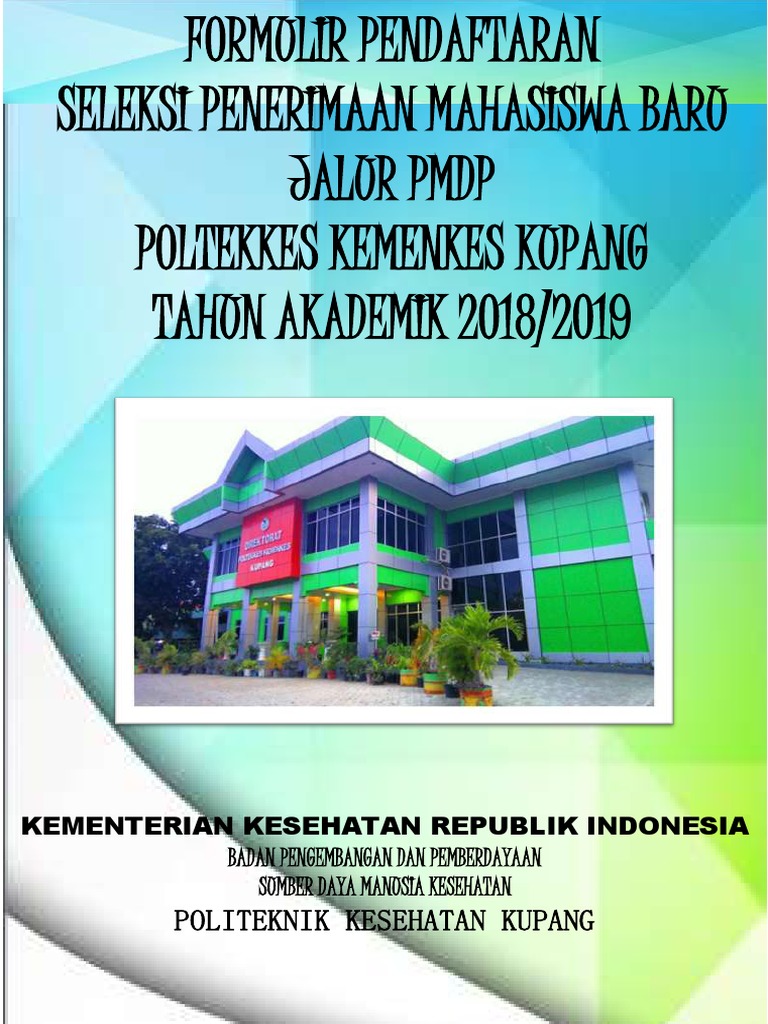 Formulir Pendaftaran Jalur PMDP 2018 | PDF