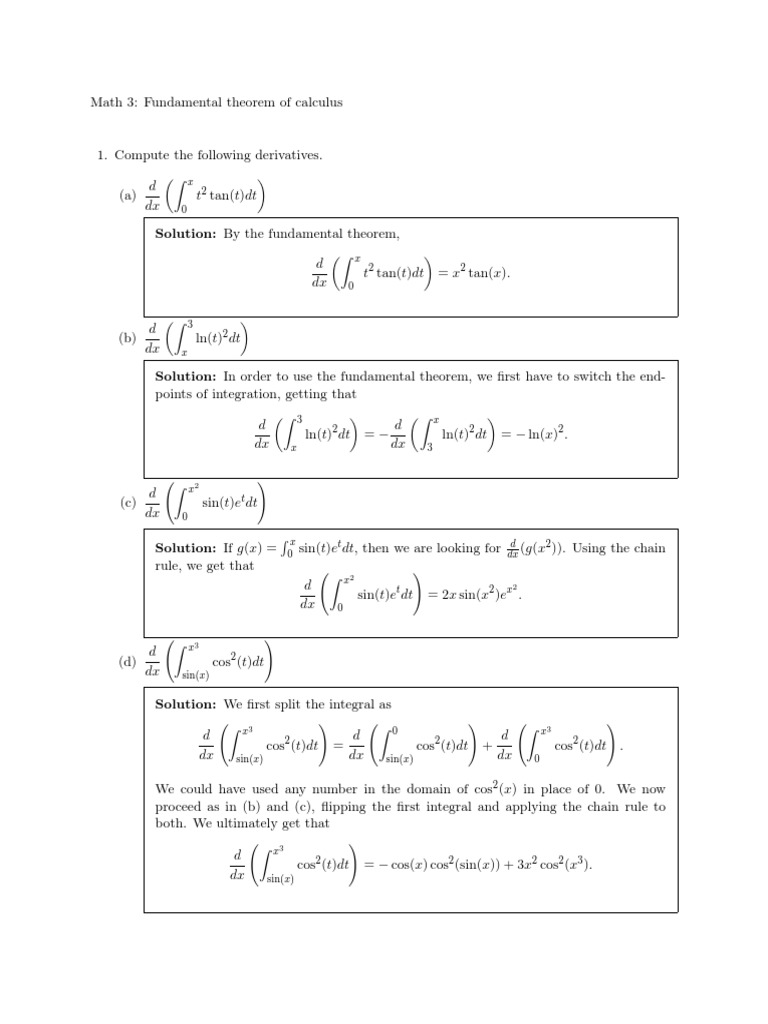 Calculus for Math Students | PDF | Equations | Integral