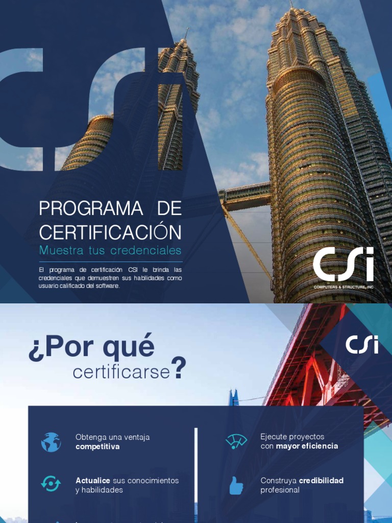 CSI University - CERTIFICACIÓN | PDF | Software | Licenciatura