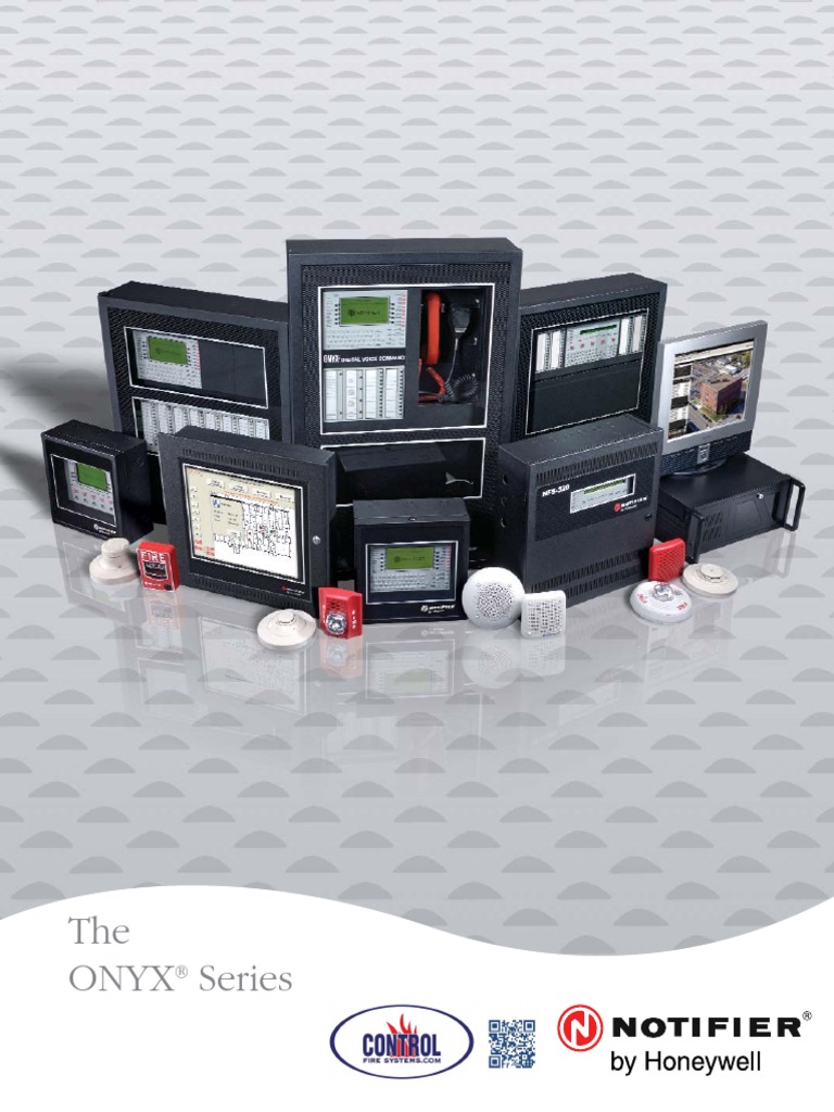 Notifier by Honeywell Onyx Series Fire Protection Technology Brochure | PDF | Computer Network ...