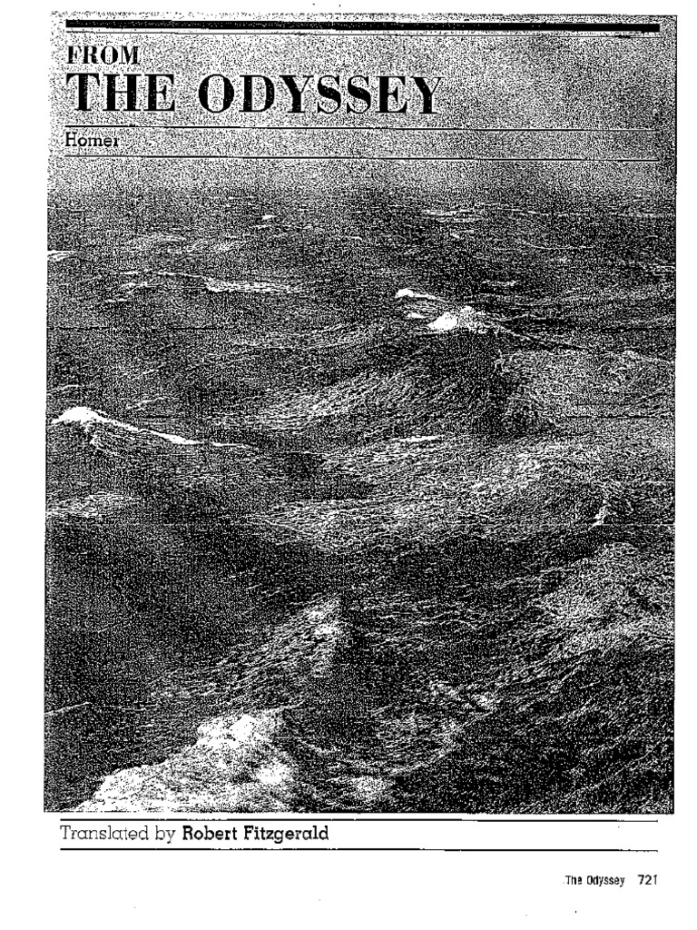 Odyssey Text | PDF | Odyssey | Odysseus