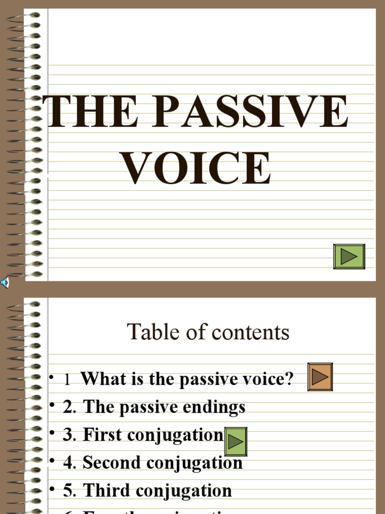 Understanding Latin Passive Voice | PDF