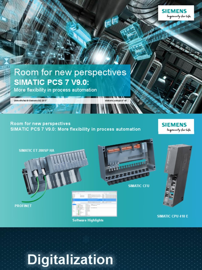 Simatic Pcs7 V9 Engl Pdf Computer Network Automation
