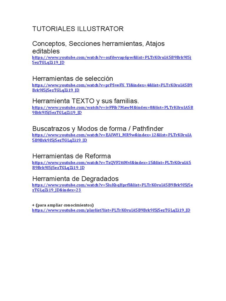 Illustrator Tutorials | PDF