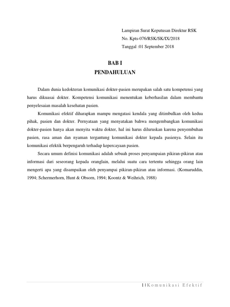 Komunikasi Efektif | PDF | Karier & Perkembangan | Pengembangan Diri