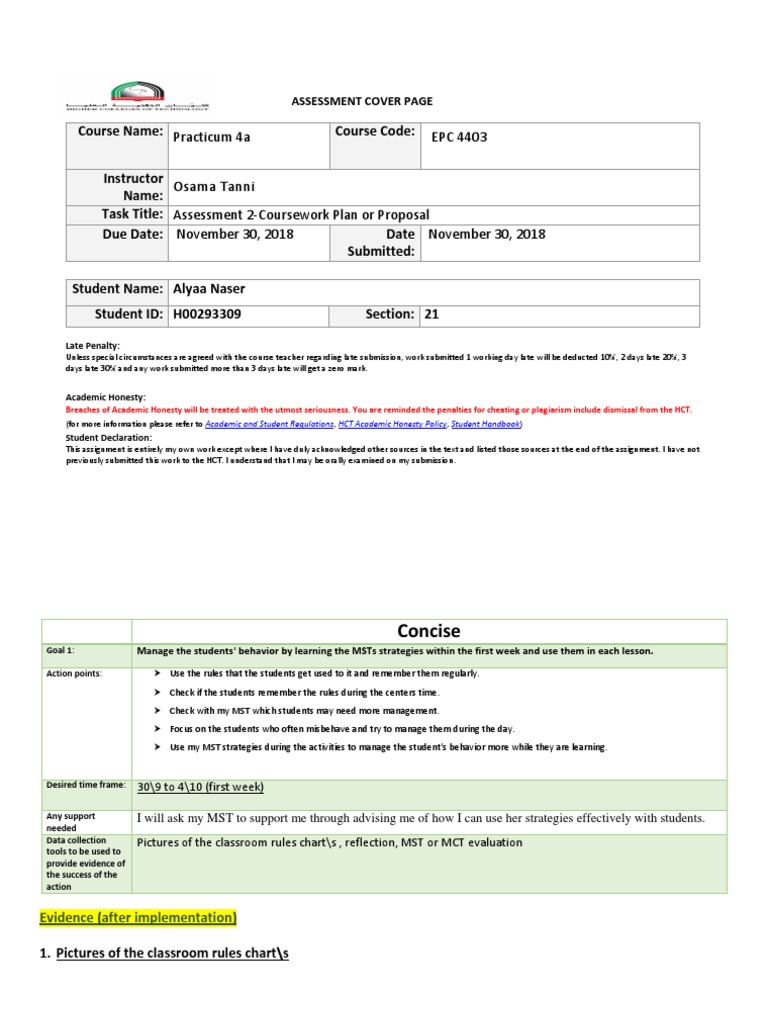 Evidence | PDF | Educational Assessment | Lesson Plan