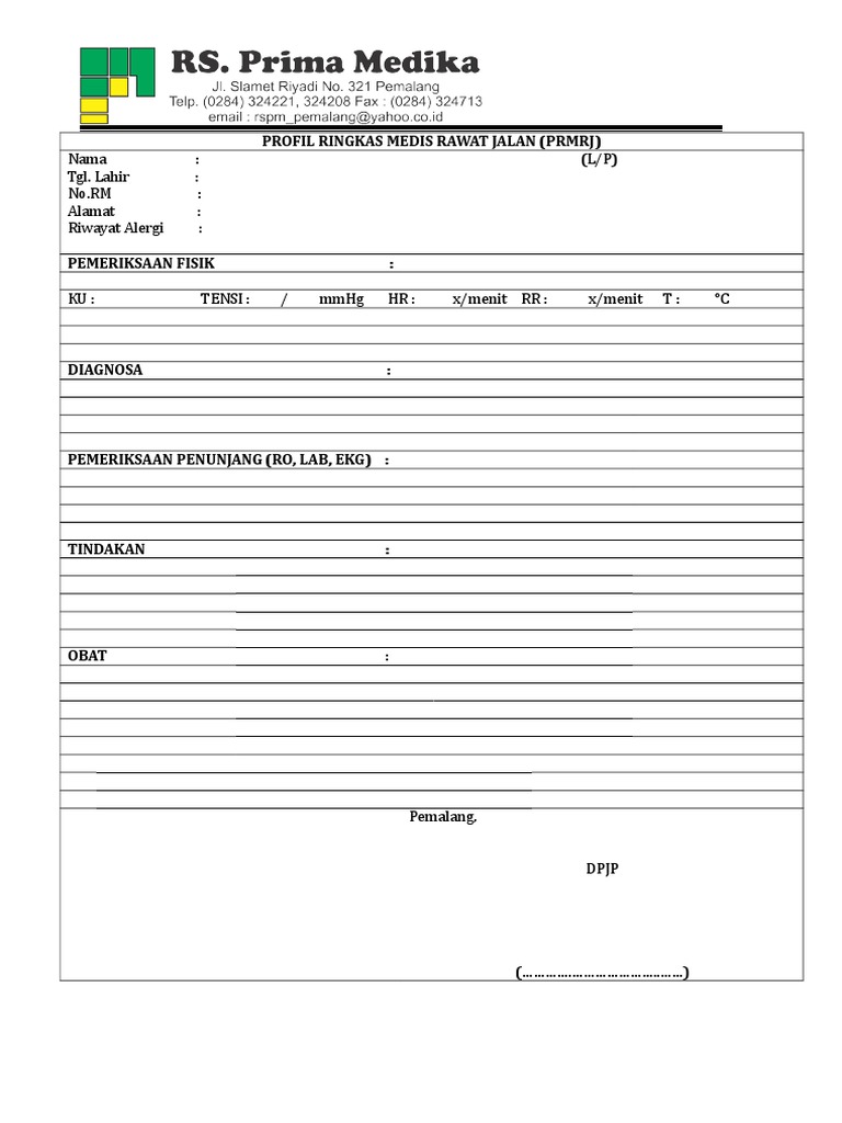 Form PRMRJ | PDF