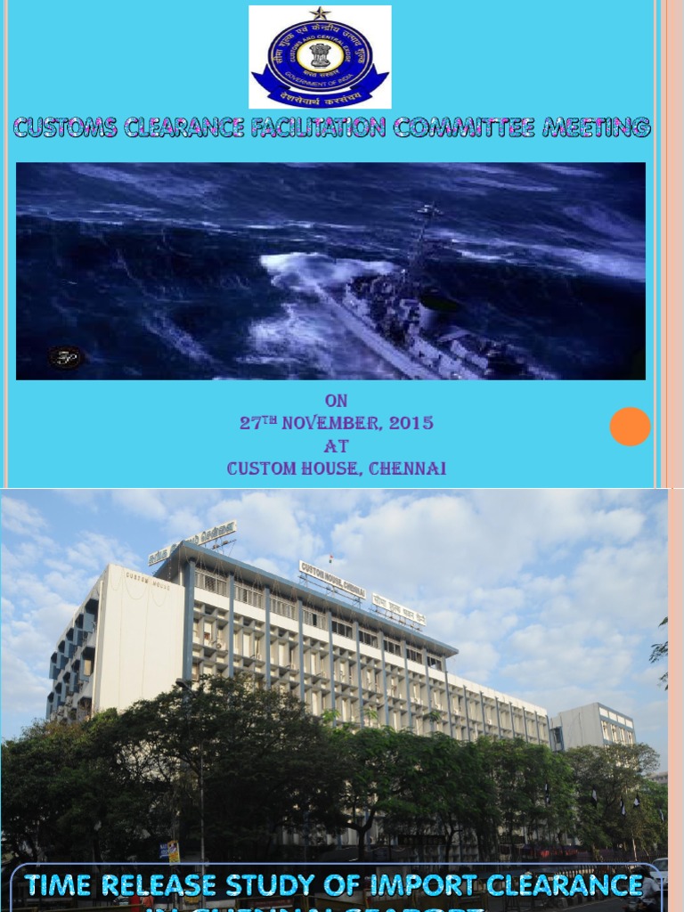 Customs Release Time Study Analysis | PDF | Customs | Government