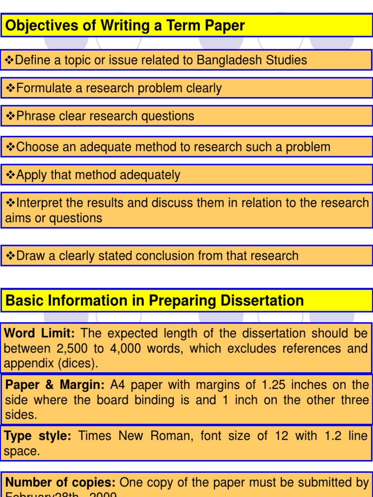 Term Paper Guidelines for ASA University | PDF | Thesis | Plagiarism