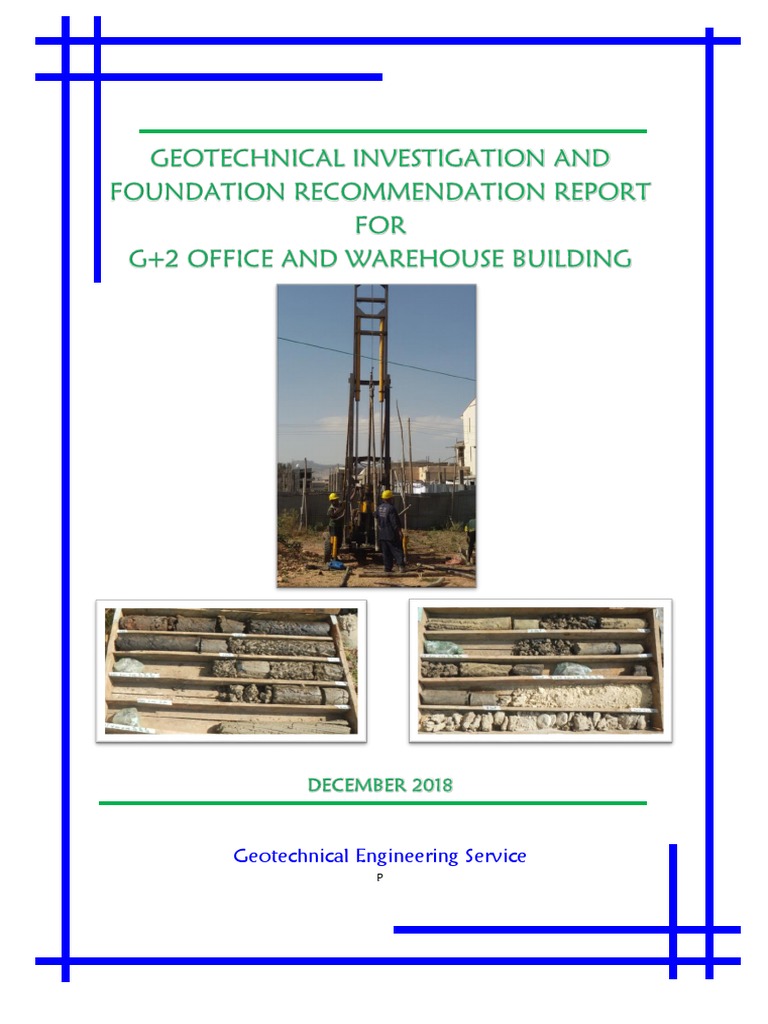 Revised Geotechnical Report PDF | PDF | Geotechnical Engineering ...