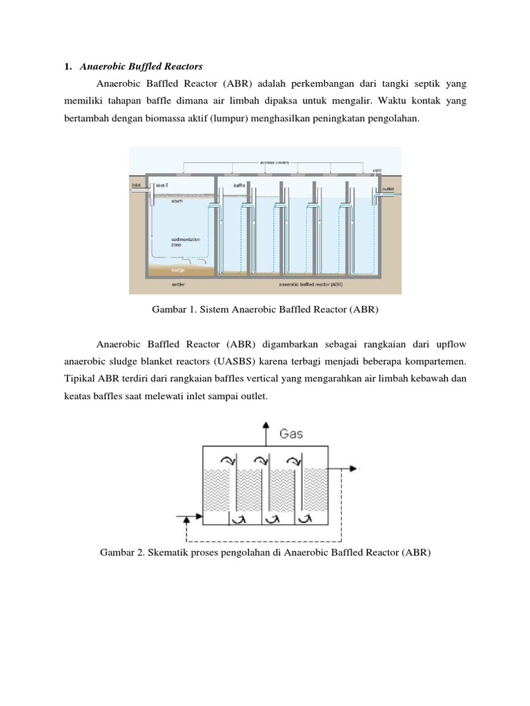 Anaerobic Baffled Reactor: Teknologi Pengolahan Limbah Cocok untuk ...