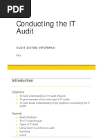 Sample IT Audit Report | PDF | Audit | Internal Control