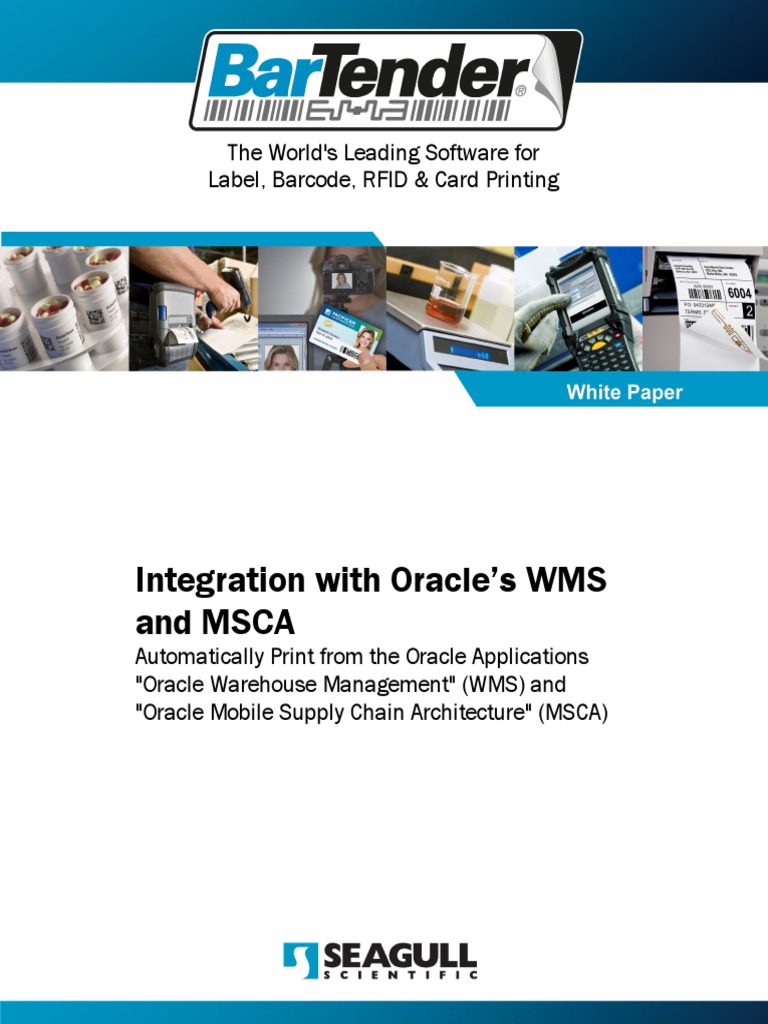 Barcode and Label Integration With Oracle Wms Msca 201406 | PDF ...