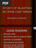 Explosives and Blasting Practices in Mines | PDF