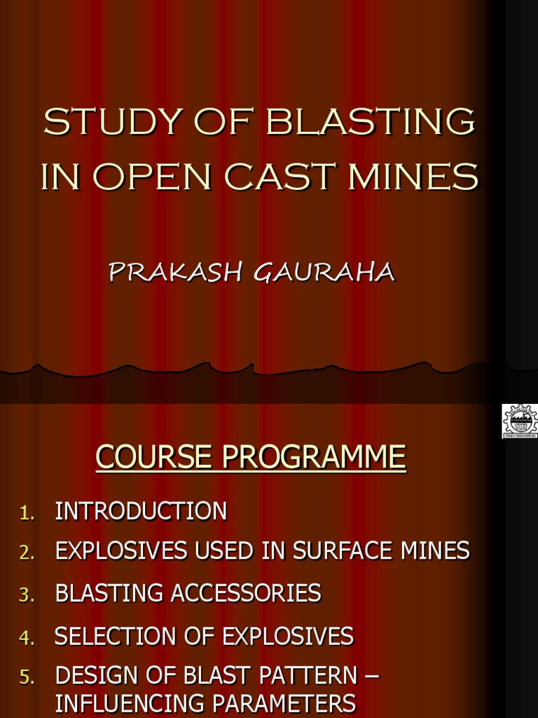Basic Blasting | PDF | Mining | Materials