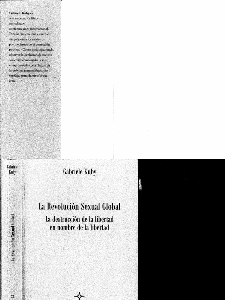 La Revolución Sexual Global Gabriele Kuby Pdf Revolución Sexual Fe