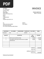 Pharmacy Invoice Template | PDF