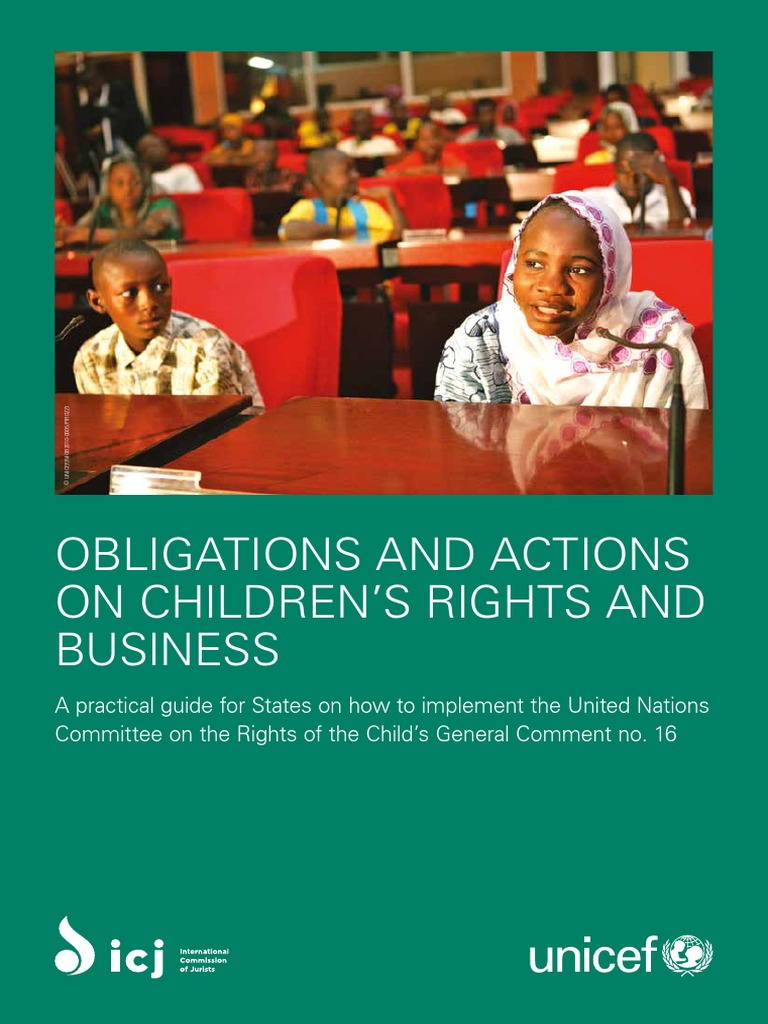 CSR GC Obligations and Actions Final August05 | PDF | Children's Rights ...