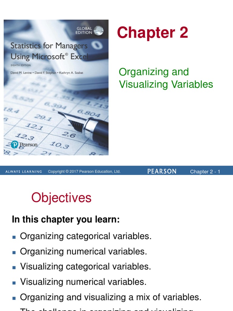 Chapter 2 Organizing and Visualizing Data | PDF | Histogram | Scatter Plot Chapter 2 Organizing and Visualizing Data | PDF | Histogram | Scatter Plot