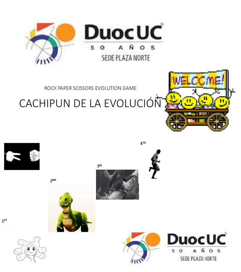 Cachipun de La Evolución: Rock Paper Scissors Evolution Game | PDF