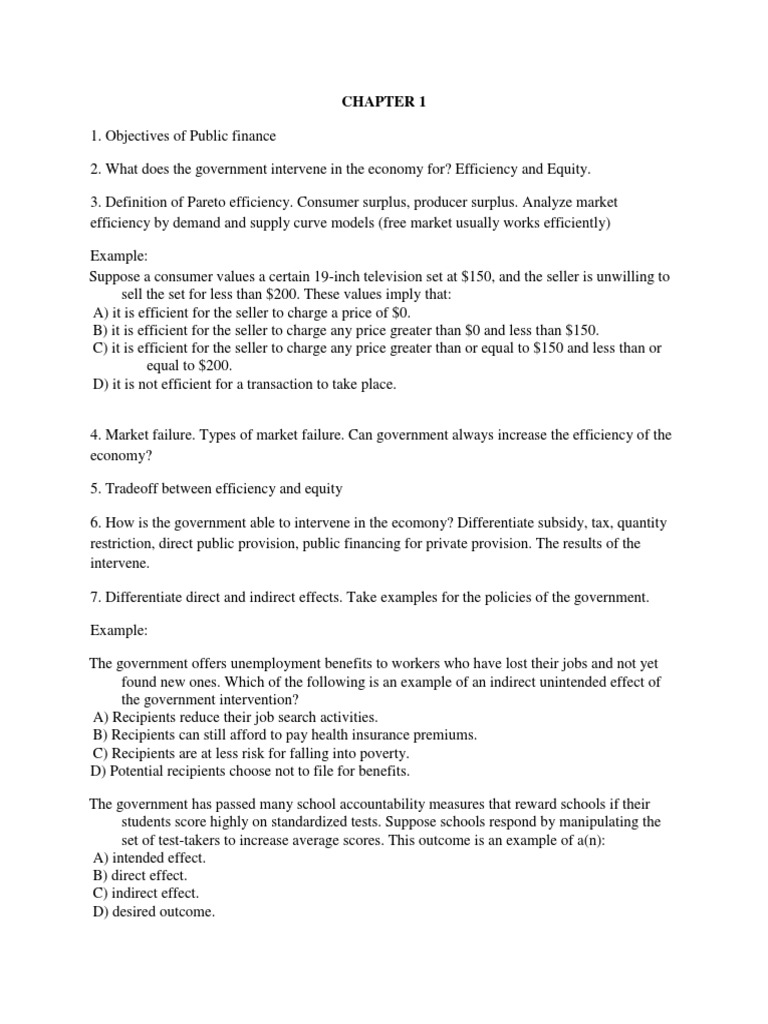 Review - Chapter 1 | PDF