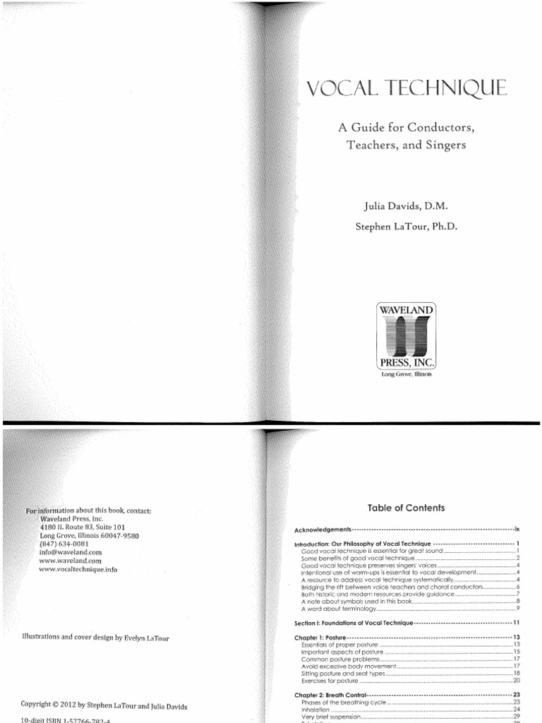 Vocal Technique CH 15 Guarding Singers Vocal Health | PDF