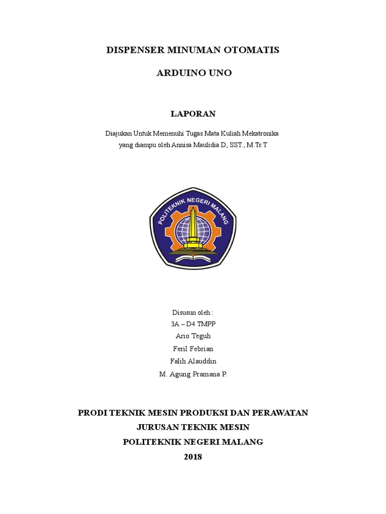 Laporan Arduino | PDF