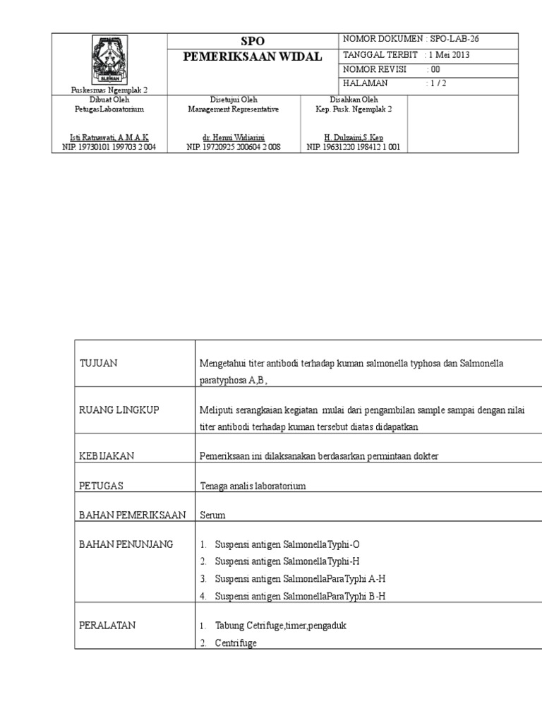 Sop Skrofuloderma | PDF