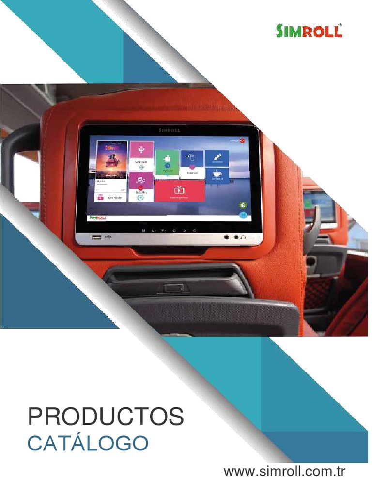 Simroll Catalogo en Español | PDF | Televisión | Servidor (Computación)