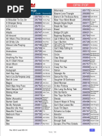 Videoke Song Book | PDF | Singers | American Musicians