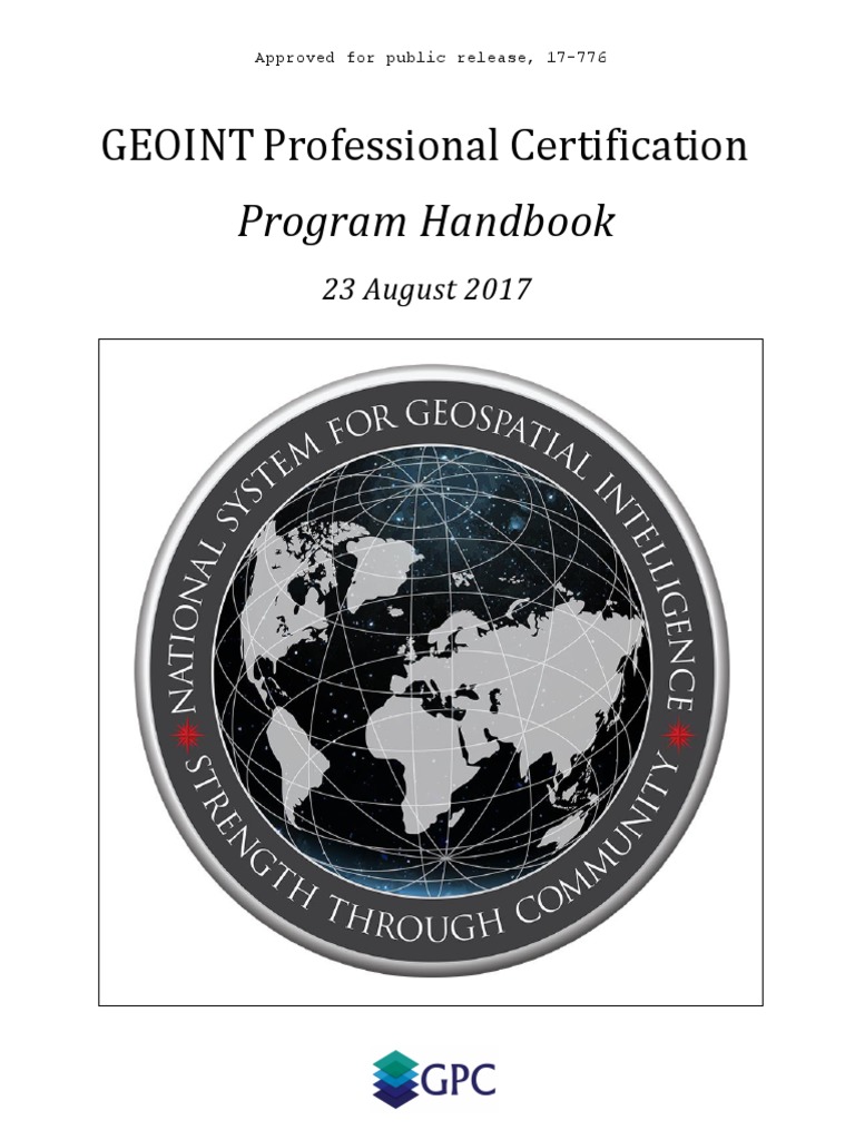 GPC Program Handbook | PDF | Professional Certification | Credential