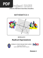 G9 Math Q2 Week 5 Laws of Radicals | PDF | Exponentiation | Equations