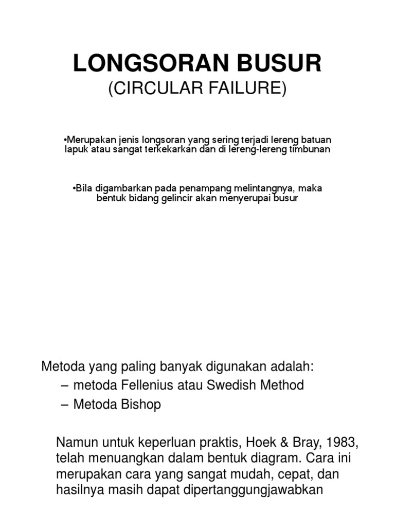 Jenis Longsoran Busur dan Analisisnya | PDF | Ilmu Sosial