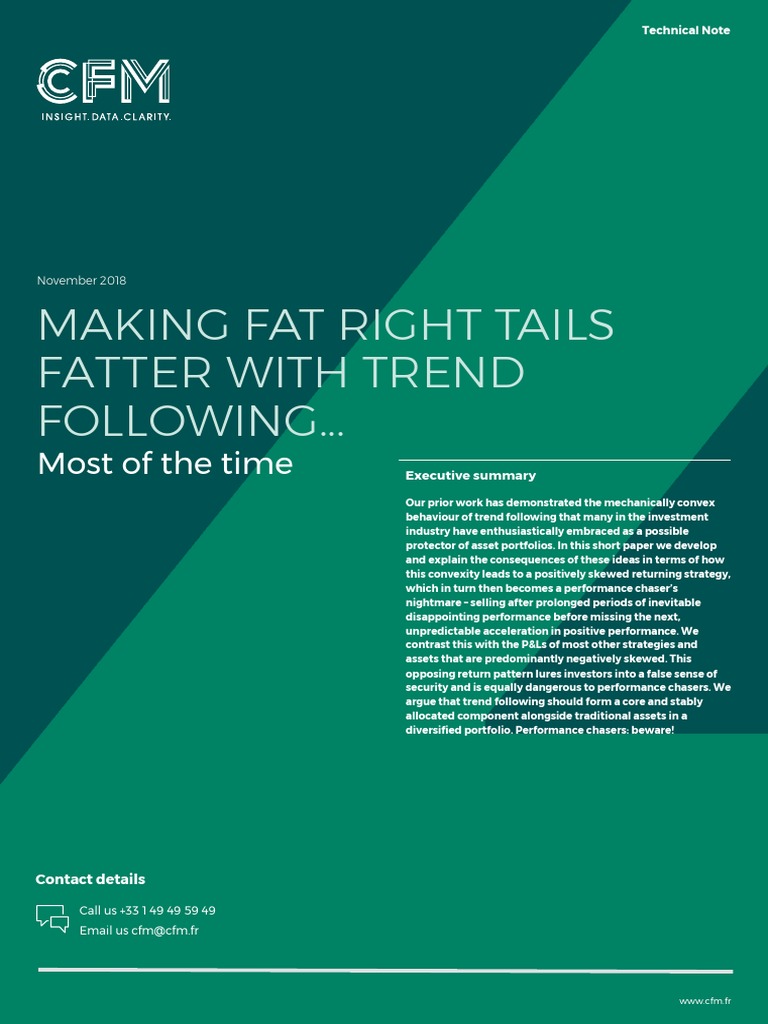 Making Fat Tails Fatter | Download Free PDF | Market Trend | Investor