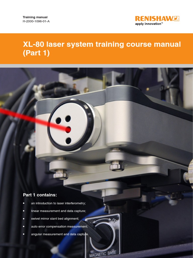 XL80 Training Manual (Part 1) | PDF | Interferometry | Optics