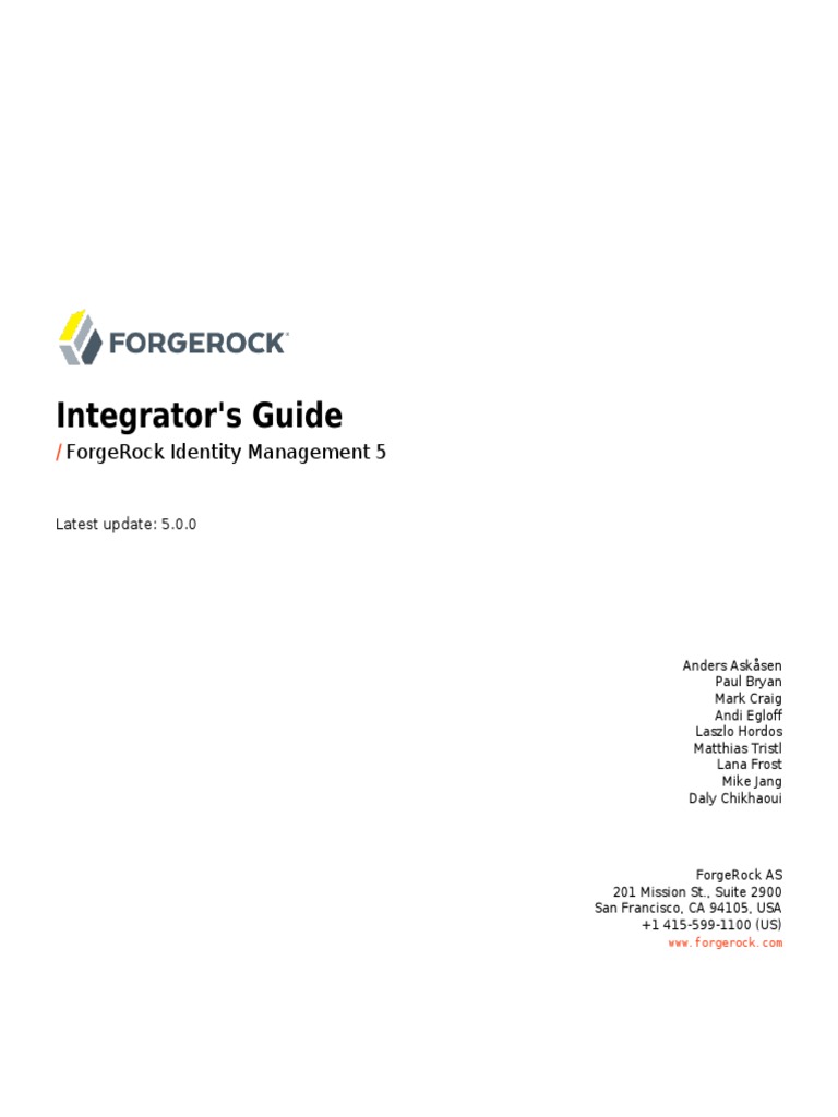 FORGY ROCK IDM 5 Integrators Guide | PDF | Representational State Transfer | Typefaces