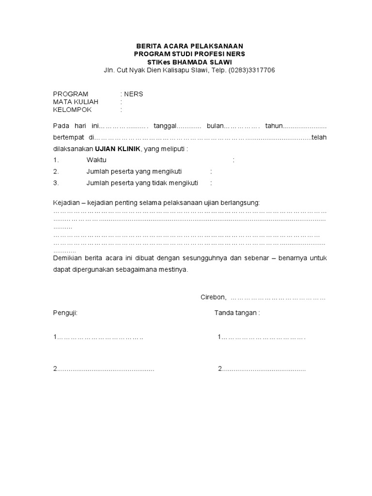 Contoh Bap | PDF