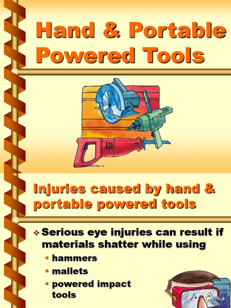 Hand and Portable Powered Tools | PDF | Personal Protective Equipment ...