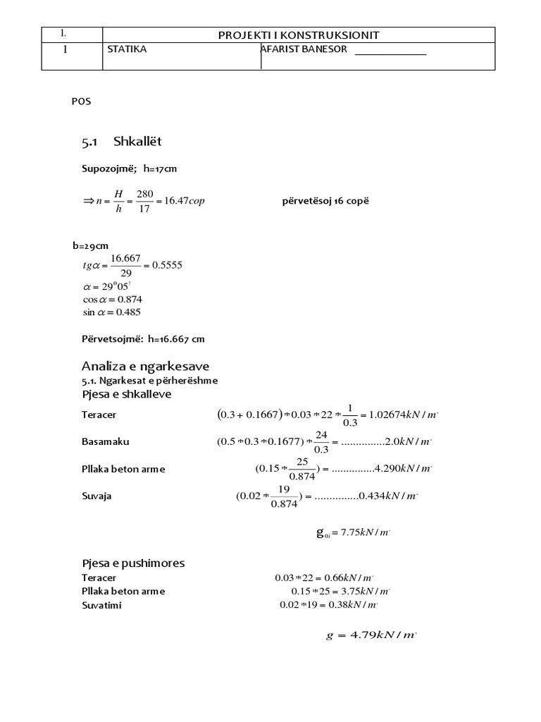 Dimensionimi Shkallet Pdf