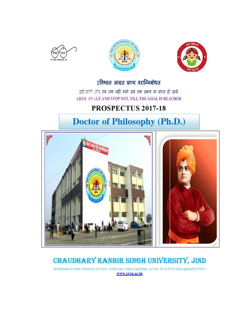 PHD Prospectus 2017-18 | PDF | Doctor Of Philosophy | Postgraduate ...