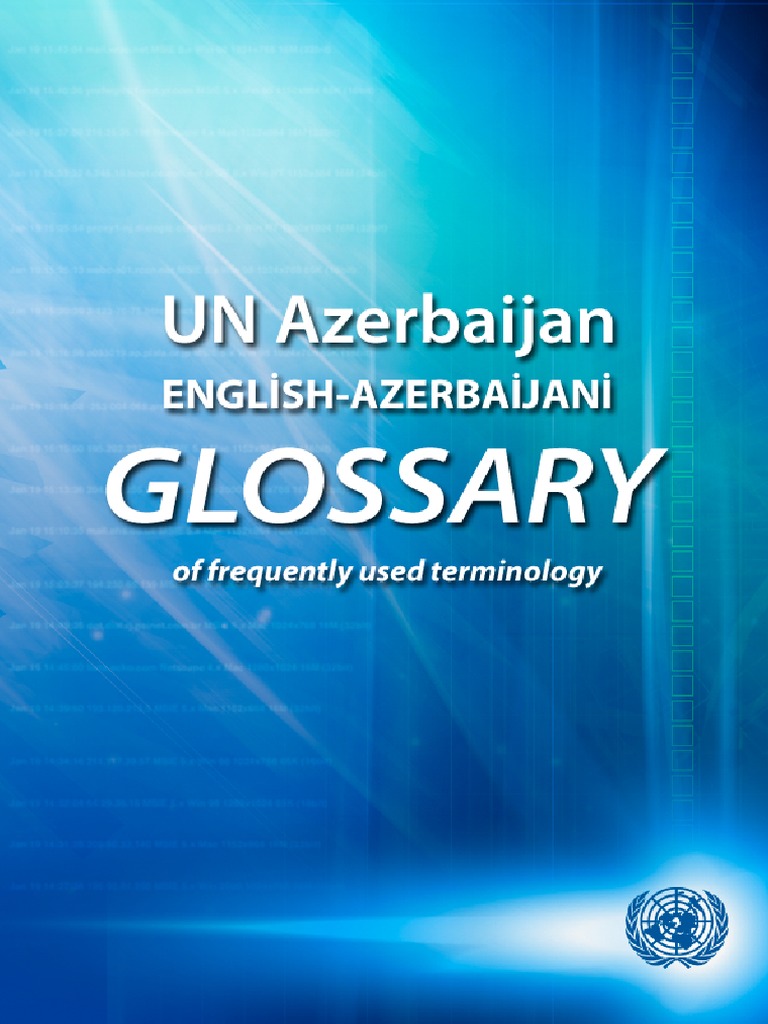 English Azerbaijani Glossary of Frequently Used Terminology | PDF