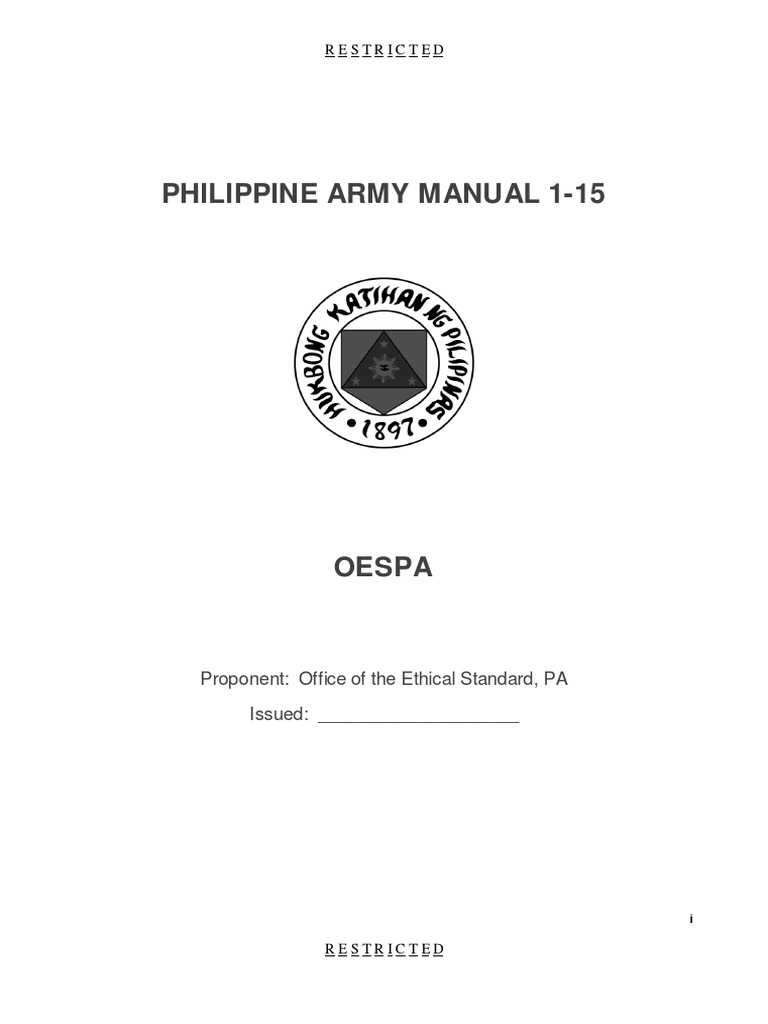 Pam 1-15 - Oespa | PDF | Political Corruption | Crime & Violence