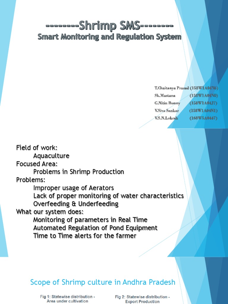 Shrimp SMS (Smart Monitoring System) | PDF | Water | Nature