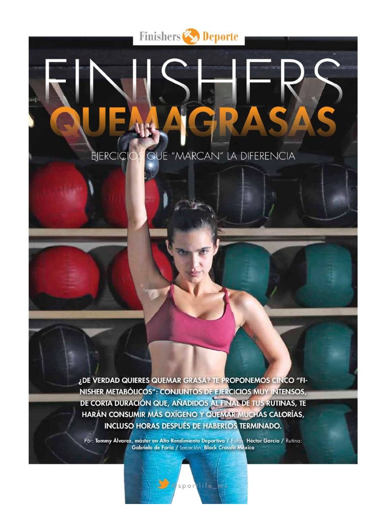 Ejercicios Quemagrasas | PDF