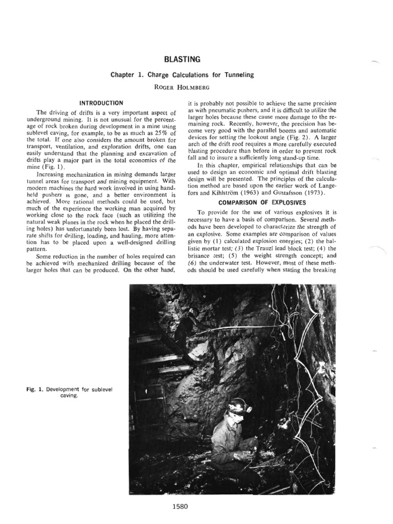 Charge Calculations For Tunneling HOLMBERG PDF | PDF