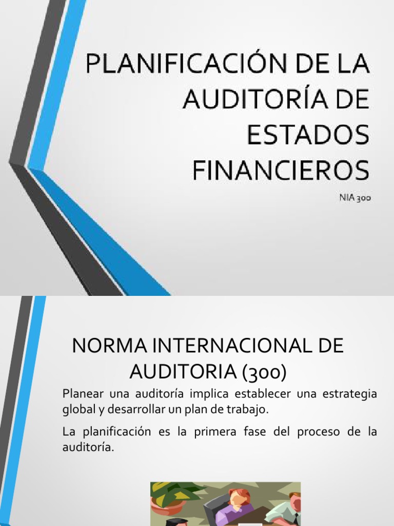 Nia 300 | PDF | Planificación | Auditoría