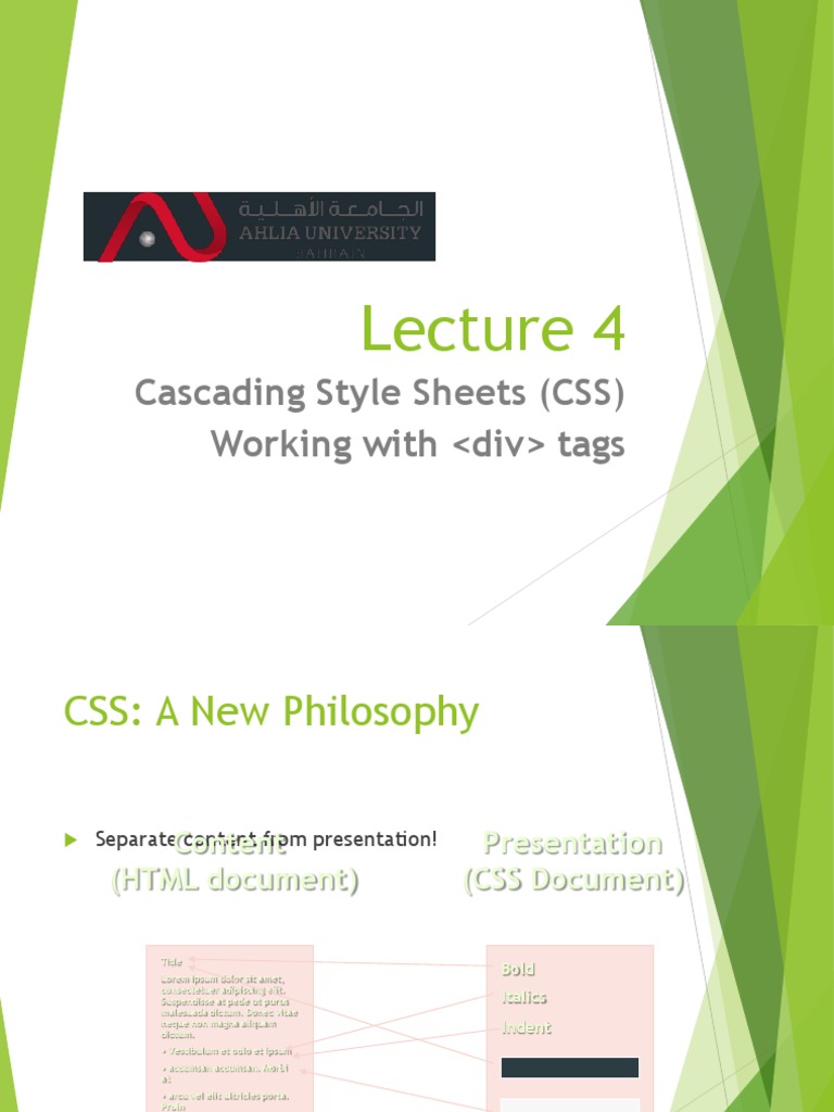 Cascading Style Sheets (CSS) Working With Tags | PDF | Cascading Style Sheets | Html Element