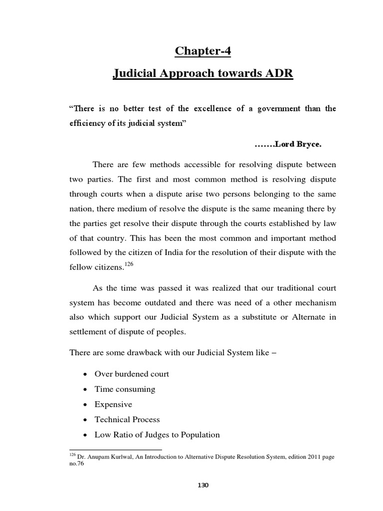 Judicial of ADR PDF | PDF | Alternative Dispute Resolution | Arbitration