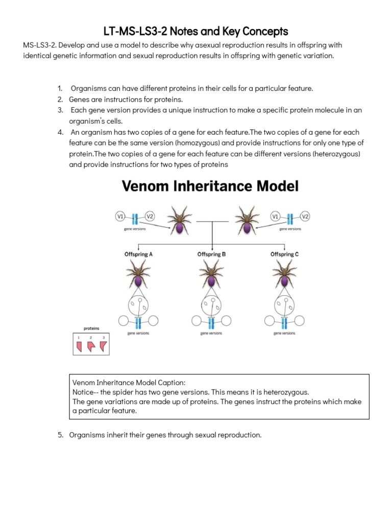 Notes lt-ms-ls3-2 | PDF | Zygosity | Gene
