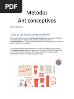 Ventajas y Desventajas de Anticonceptivos | PDF | Control de la ...